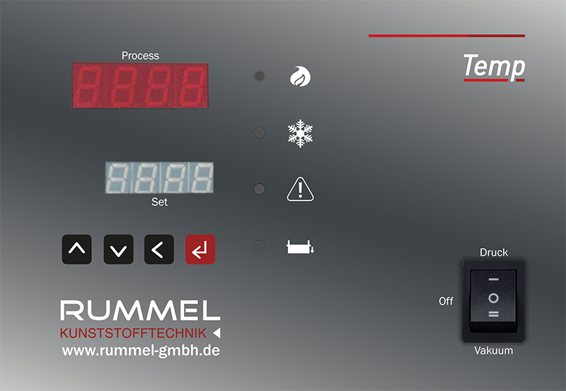 Steuerung mit LED-Display - Kunststofftechnik Rummel