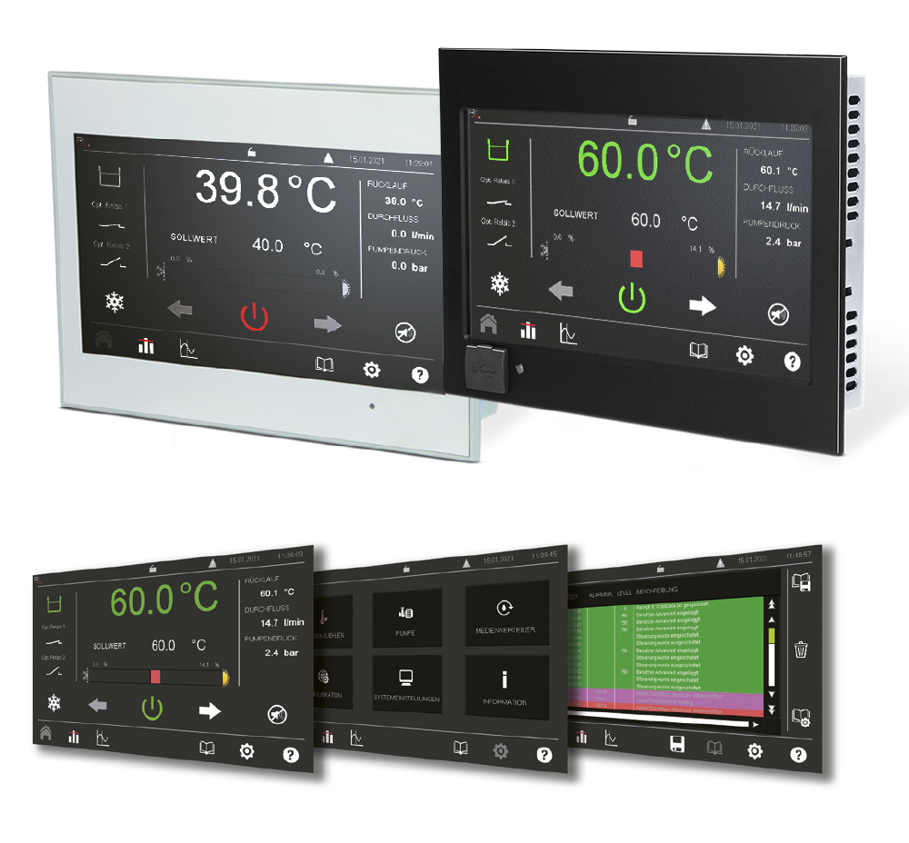 Steuerung mit Touch-Display - Kunststofftechnik Rummel